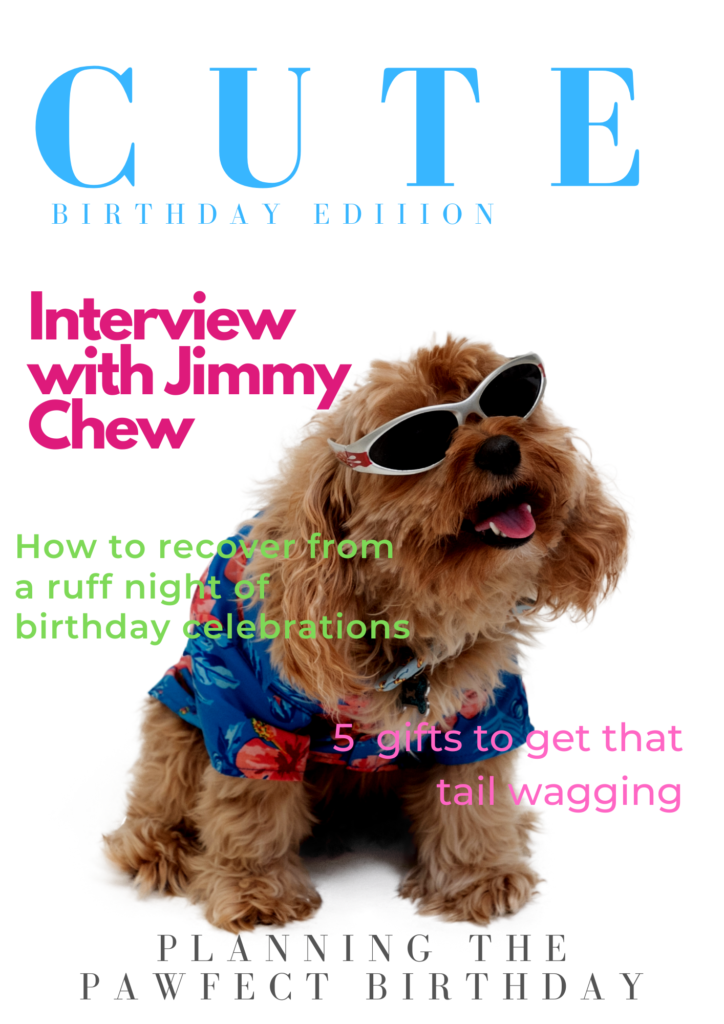 Custom Dog Magazine Covers - Digital - 3 Spoilt Dogs